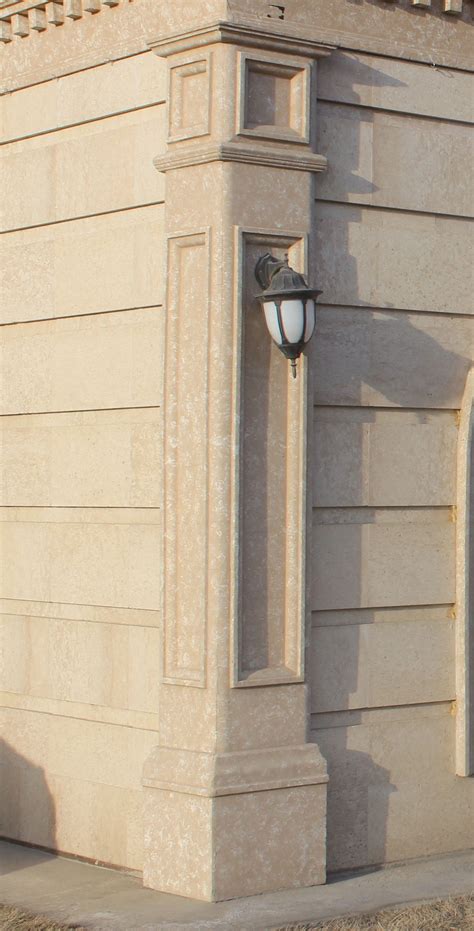 Building Column Step By Step How To Decorate Concrete Columns With Sand And Cement Artofit