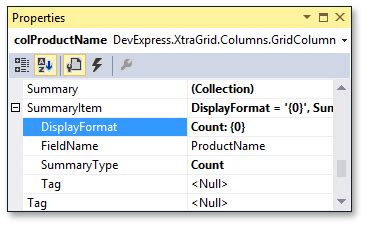 Tutorial Format Summary Text Winforms Controls Devexpress