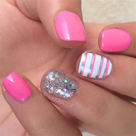 20 Easy Nail Designs You Need To Try Latest Nail Art Trends And Ideas