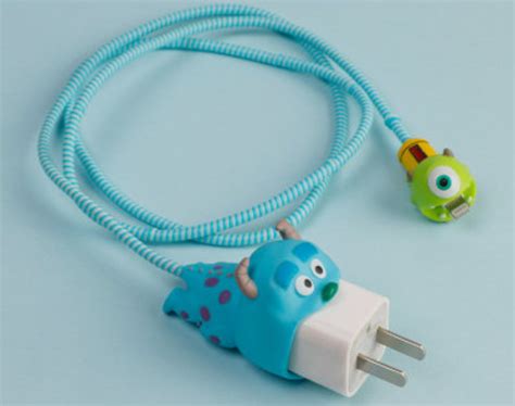 Cute Charging Cable Protector Set With Cable Protector And Dual Cable
