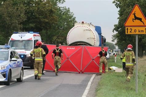 Tragiczny wypadek motocyklisty pod Wrocławiem Zginął w zderzeniu z