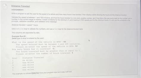 Solved Assignment Writo A Program To Ask The User For The