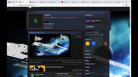 How To Make Your Steam Profile Nice Background And Artworkshowcase