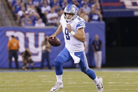 Detroit Lions Matthew Stafford Excels At Protecting The Football