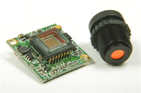 Small CMOS Camera Sensor Inside Analog Drone FPV Camera Stock Image Image Of Inside Circuit