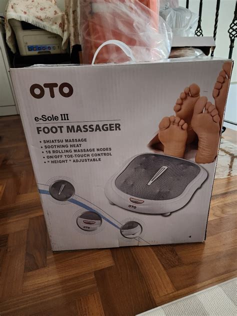 Oto Foot Massager E Sole Iii Foot Massage Roller Leg Massage T