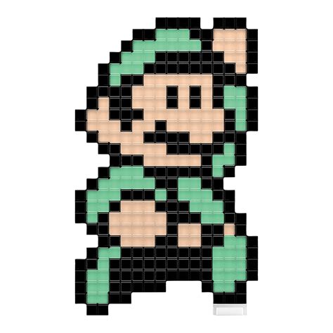 8 Bit Luigi Grid