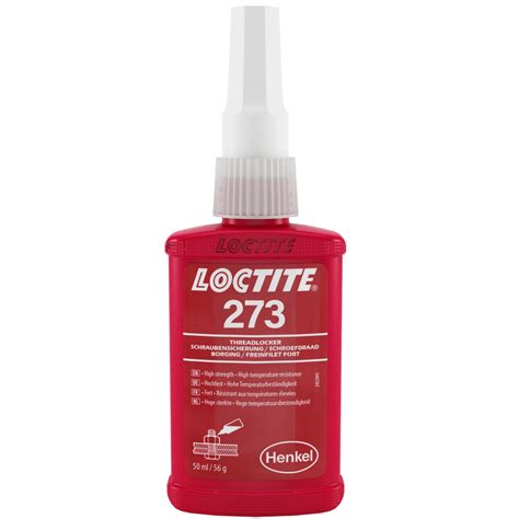 Loctite 273 colle freinfilet haute résistance rouge 50ml achat en ligne Euro Industry