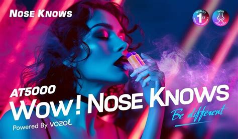 Disposable Nose Vapes Nose Knows At5000 Avoids Sweetener Residue And