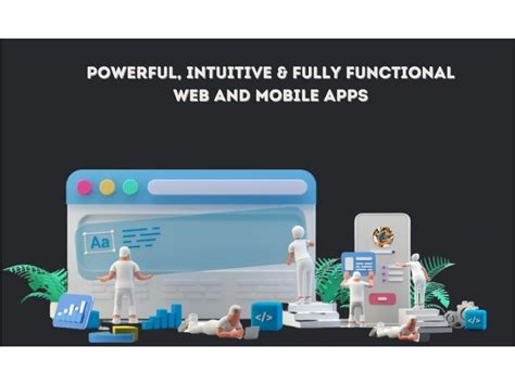 a high end app with bubble adalo and flutterflow upwork