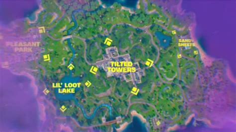 Every Og Poi In Fortnite Reload Listed The Escapist