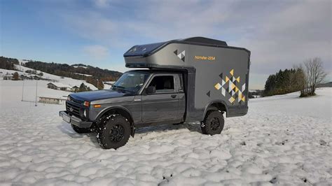 Camper Lada Niva Da Lux Form Il Mini Motorhome Low Cost