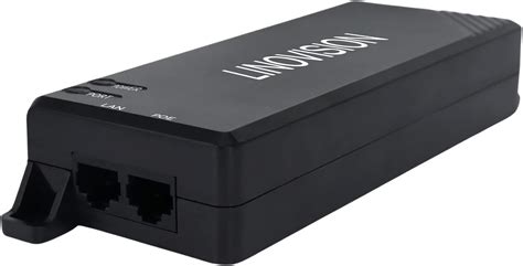 Amazon.com: LINOVISION Gigabit 90W Passive POE Injector, Single Port ...