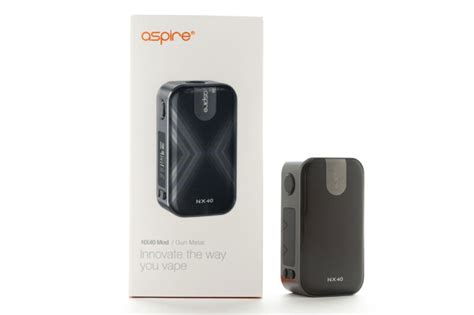 Aspire Nx40 Mod レビュー｜小型で大容量！vvモードも搭載したコンパクトテクニカルmod！ Vape Circuit