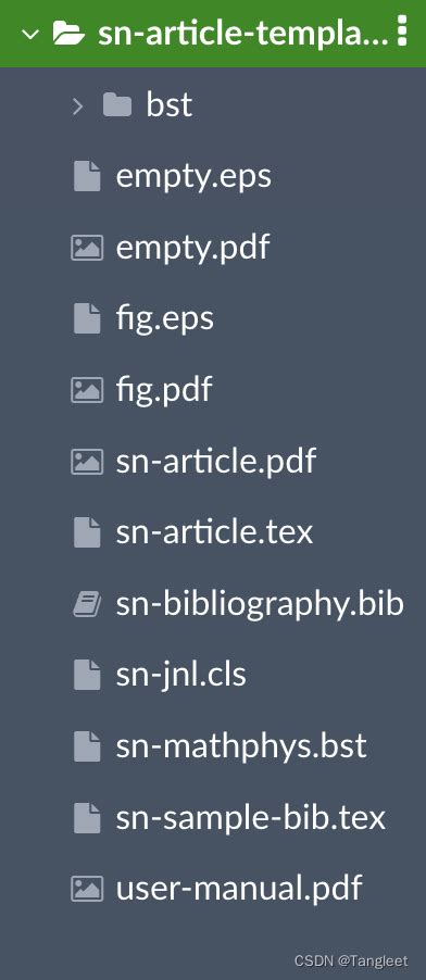 Springer Latex Overleaf Overleaf Csdn