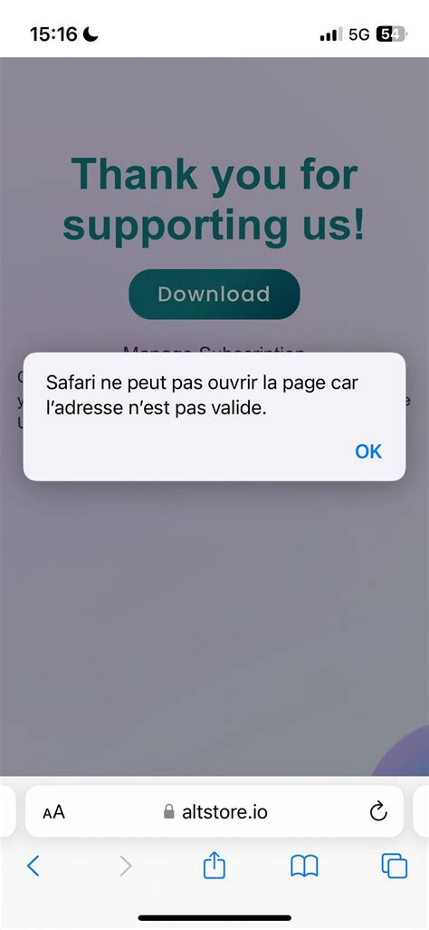 Safari Page Error Raltstore