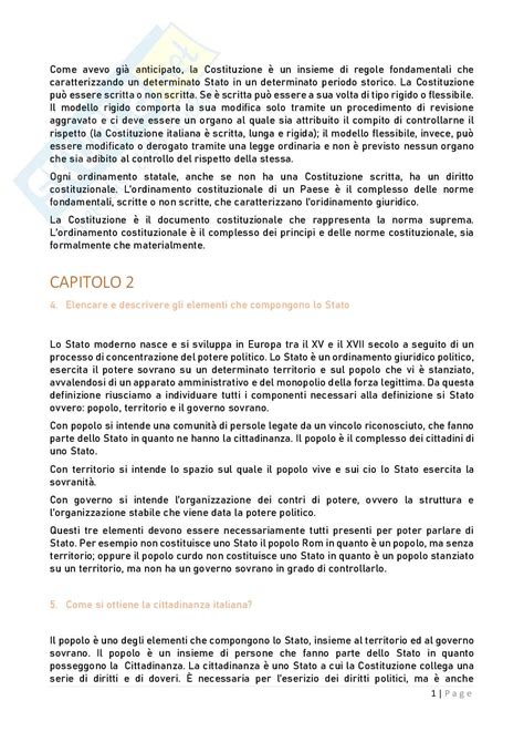 Risposte Complete Domande Aperte Di Istituzione Di Diritto Pubblico E