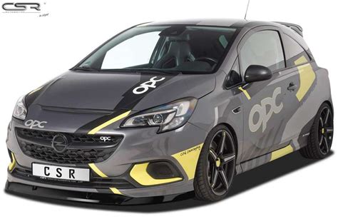 Cup Spoilerlippe mit ABE für Opel Corsa E OPC CSL Spoilerlippe Spoiler Aerodynamik