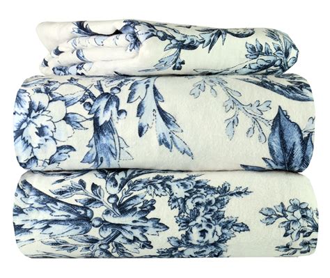 4 Piece 100 Soft Flannel Cotton Bed Sheet Set Queenking Size