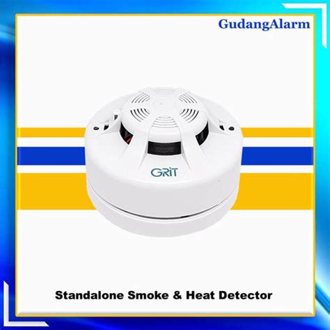 Jual Smoke And Heat Detector Standalone Alarm Sensor Asap Kebakaran
