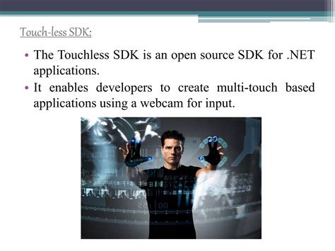 Touchless Touchscreen Technology PPTX Technology Computing