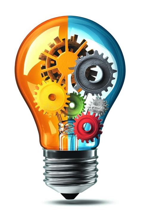 Creativity Meets Innovation With A Light Bulb Filled With Colorful