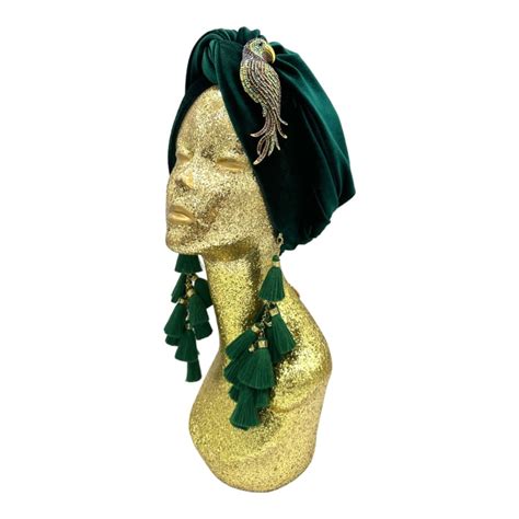 Forest Pretty Poly Chacha Turban Julia Clancey Wolf And Badger