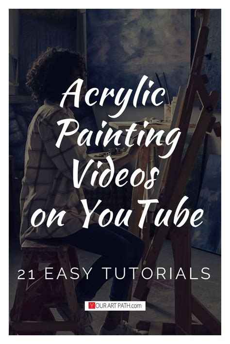 Acrylic Art Projects Painting Demo Acrylic Painting Lessons Acrylic