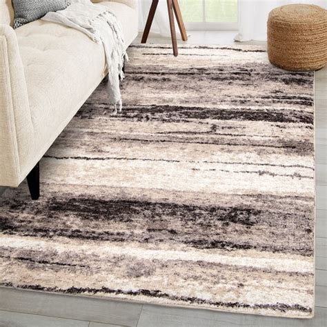 Orian Rugs Nirvanna Urban Landscape Taupe Stain Resistant Area Rug