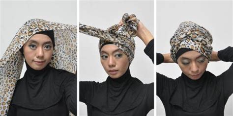 Tutorial Hijab Turban Style