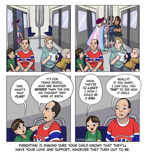Artist Creates Insightful Comics To Foster Acceptance Of Transgender