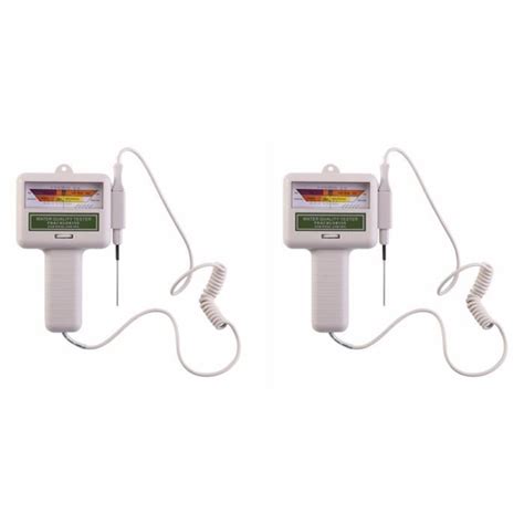 2x Testeur De Chlore De L Ph Piscine Qualité Spa Compteur De Niveau