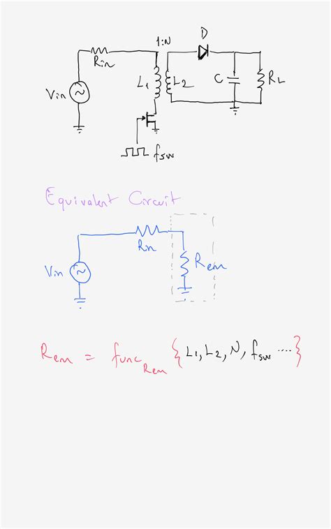 Is Possible To Calculate Flyback Converter Input Impedance ResearchGate