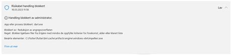 Windows Antivirus Reports Malicius Impellercexe And Blocks Dartexe