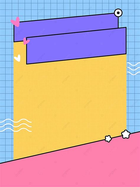 Vector Lattice Border Geometric Background Element Wallpaper Image For