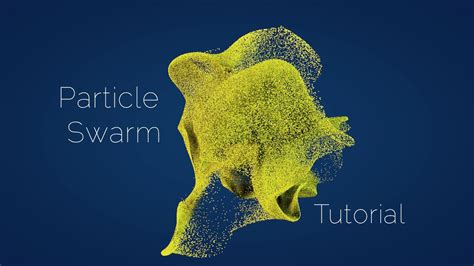 Cinema 4D Tutorial: Particle Swarm To Text Transition - YouTube