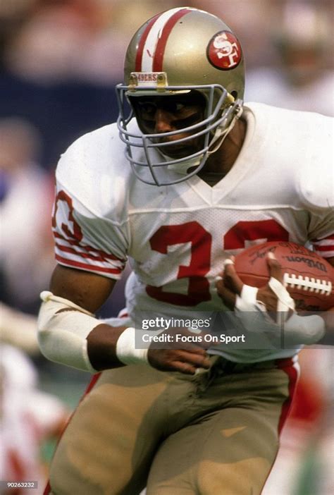 Circa 1980s Running Back Roger Craig Of The San Francisco 49ers
