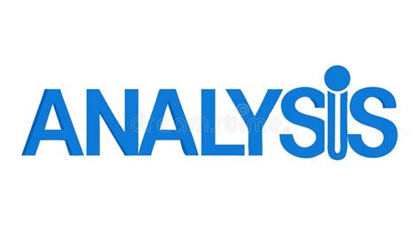 Analysis Text Wordmark Icon Data Research Vector Design Generative