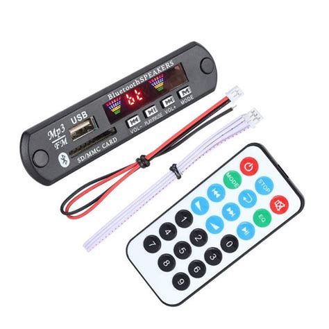 Getuscart Audio Decode Board Car Music Mp3 Decoder Board Bluetooth 5
