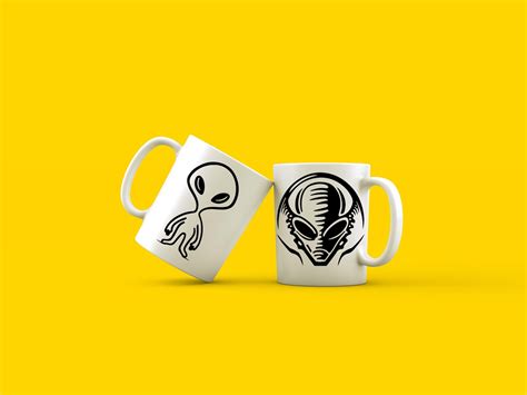 High Quality Alien Svg Bundle Ufo Svg Alien Head Svg Alien Dxf