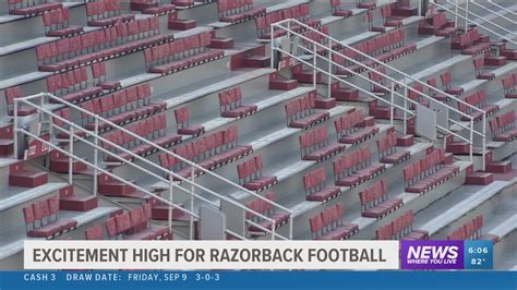 Seating Chart For Razorback Stadium Baum Stadium Seating Map