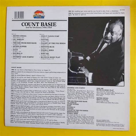 Count Basie Count Basie And His Orchestra 1956 1959 Berk Plak