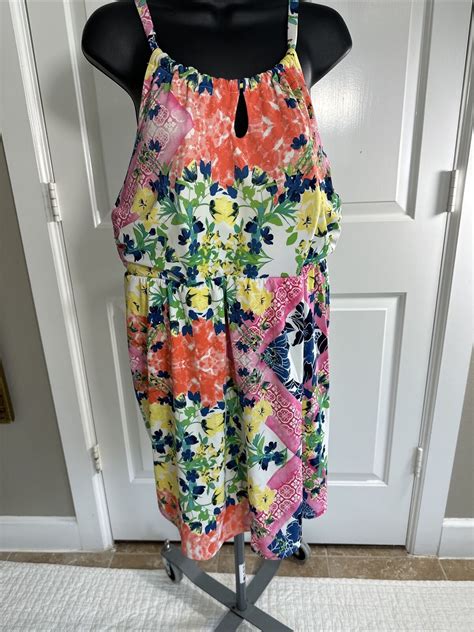Swim By Cacique Swimsuit Skirt One Piece 22 No Underw… Gem