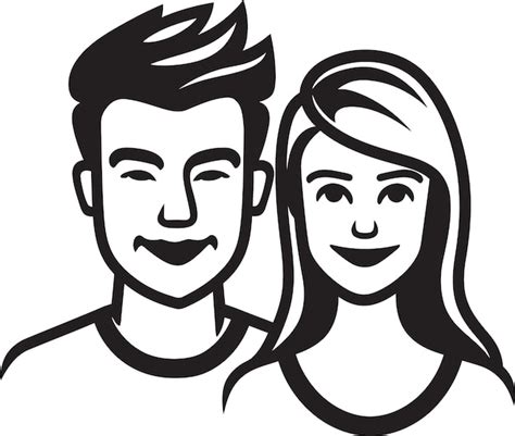 Expressing Romance Couple Vector Illustration Styles Premium Ai