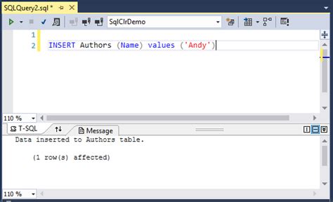 Sql Clr Clr Triggers Sql Clr Tutorial