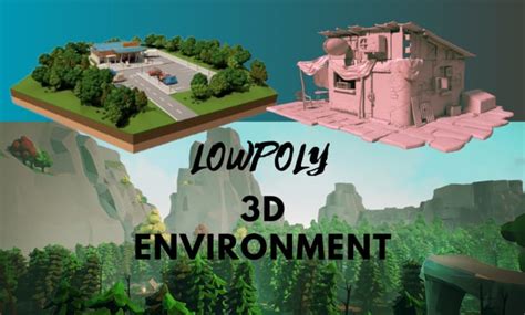 Create Stunning Lowpoly 3d Environment For Your Project 3d Isometric