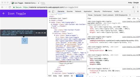Mdc Ripple Or Mdc Toolbar Ripple Is Being Cut Out · Issue 2431