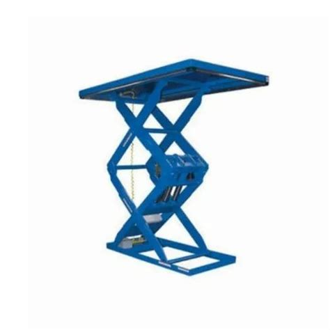 Mild Steel Hydraulics Scissor Car Lift Capacity Ton At Piece In Mumbai