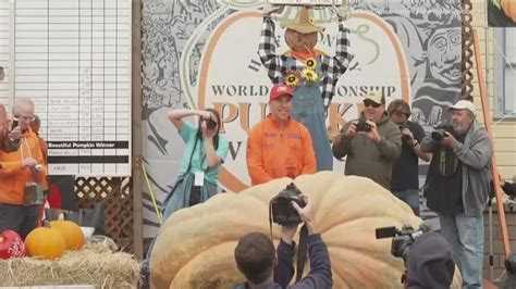 Anoka Record Holder Wins World Pumpkin Championship
