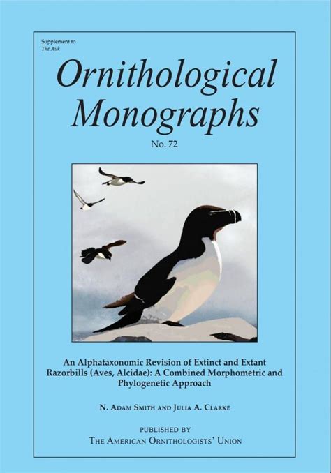 An Alphataxonomic Revision Of Extinct And Extant Razorbills Aves